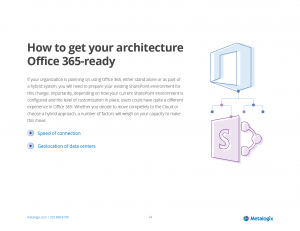 Report: Metalogix – Five Pillars to Optimize O365 Readiness | Factor3 ...