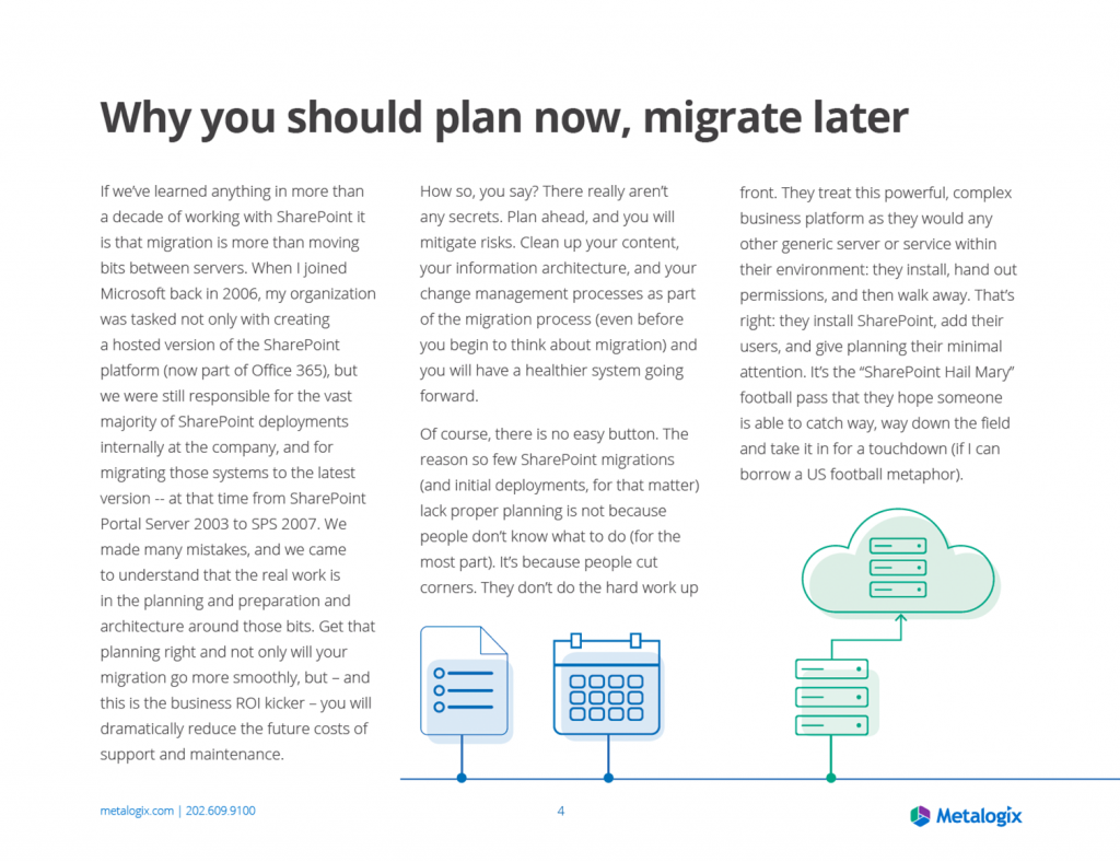 Report: Metalogix – The Definitive Guide to Better SharePoint Migration Planning | Factor3 Digital